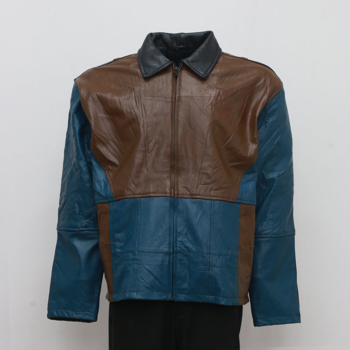 Reworked Leather Colourful Jackets - Wholesale – Creed Vintage