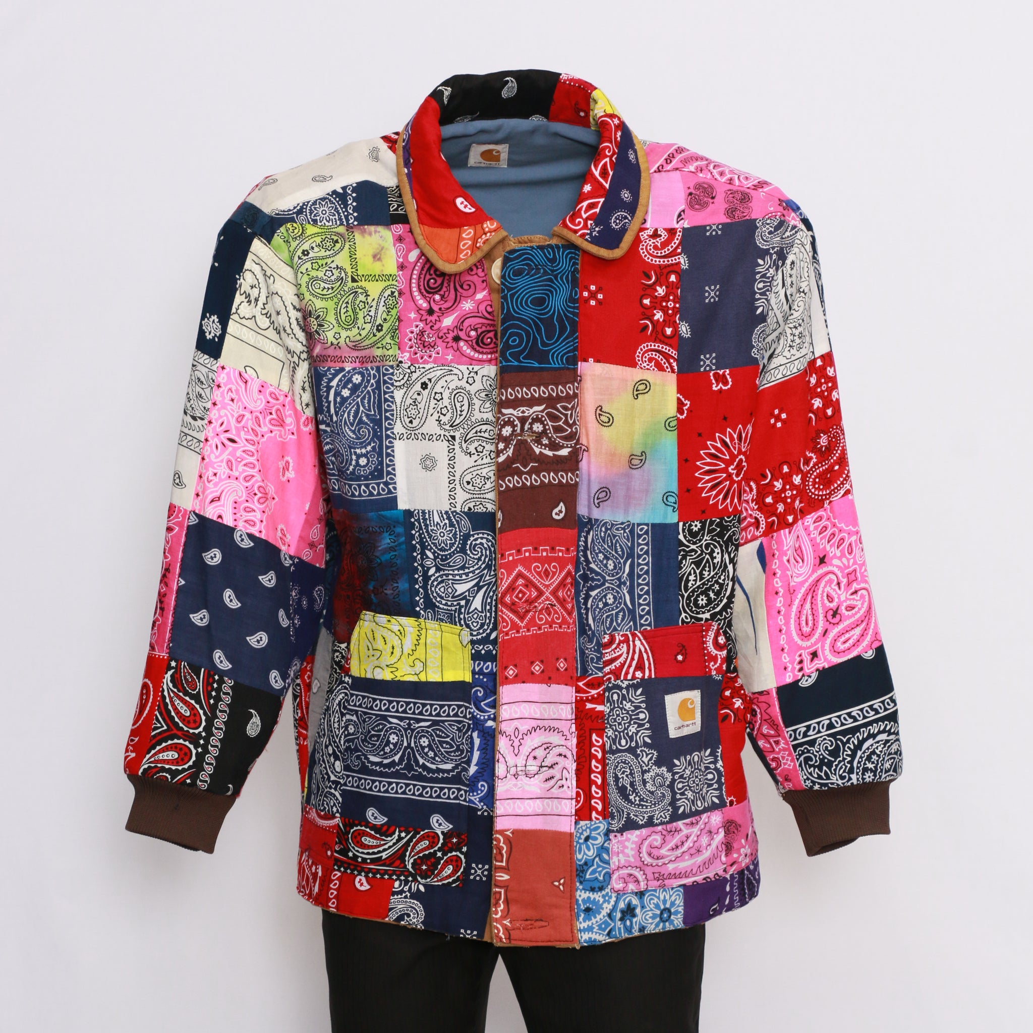 Carhartt Scarf Design Reworked Jackets - Wholesale – Creed Vintage