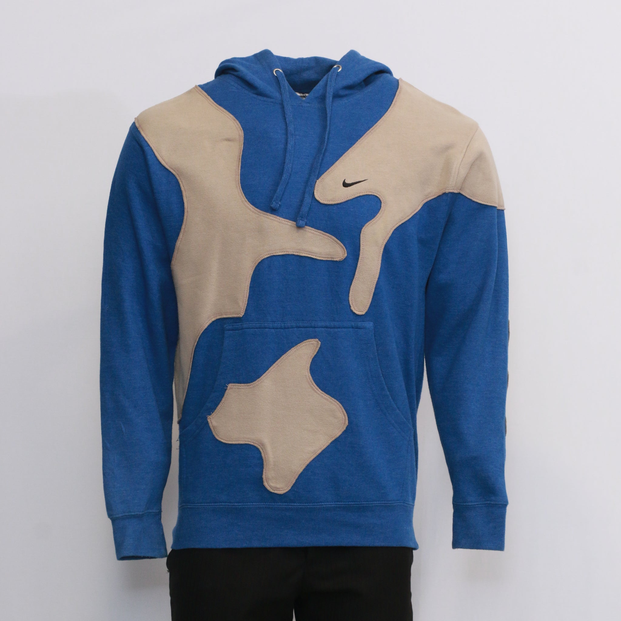 Reworked Branded Lounge Wear Patchwork Hoodies – Creed Vintage