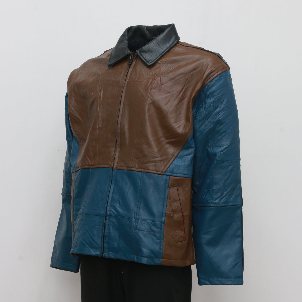 Reworked Leather Colourful Jackets - Wholesale – Creed Vintage