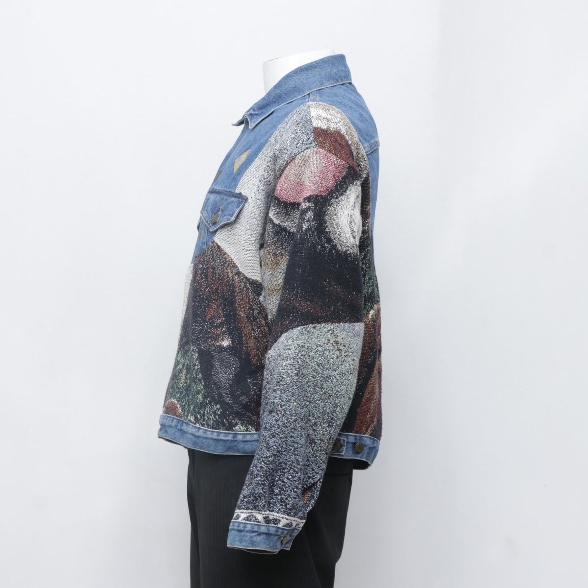 Reworked Tapestry Denim Jacket – Creed Vintage