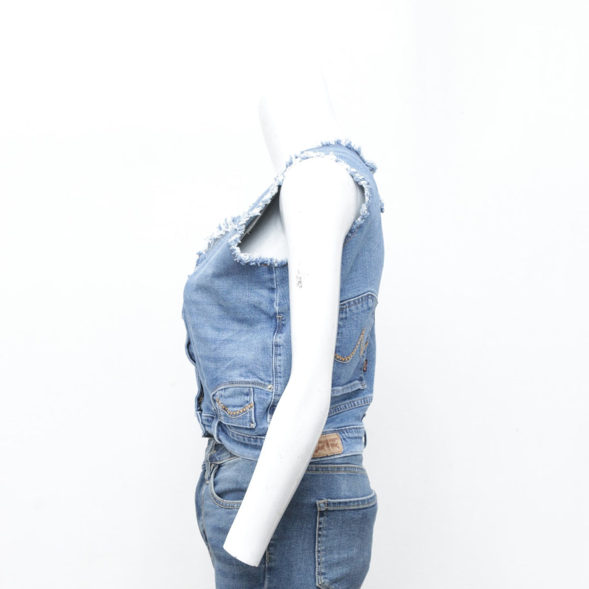 Reworked Levi's Denim Vest – Creed Vintage