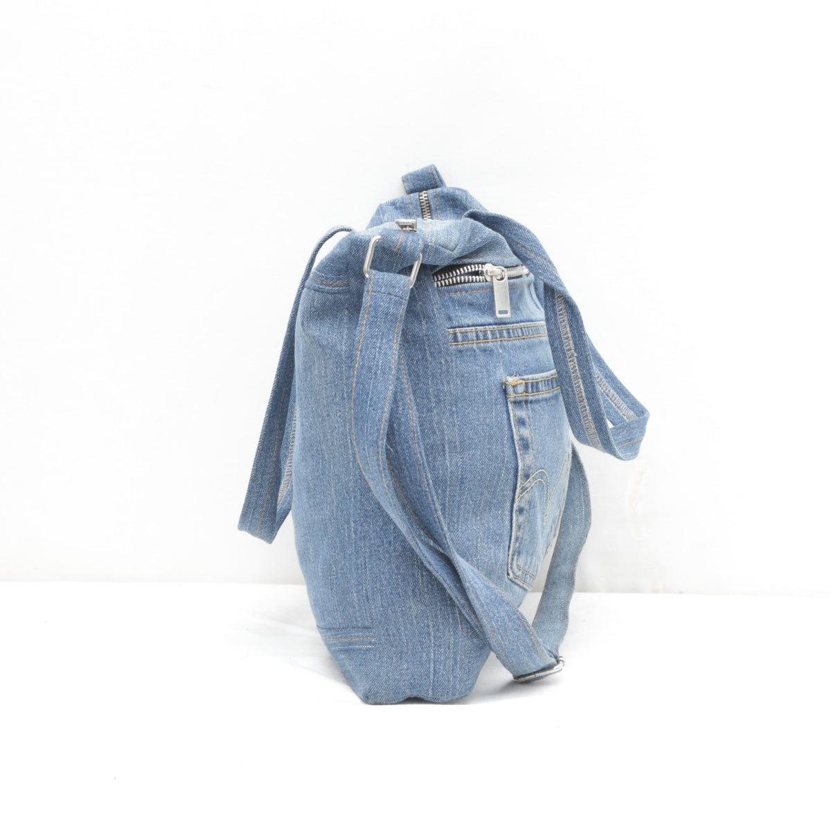 Reworked Denim Levi's Bag – Creed Vintage
