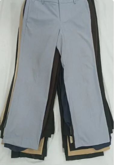 Flow And Flair Effortless Chic Flared Cotton Trousers - Wholesale ...