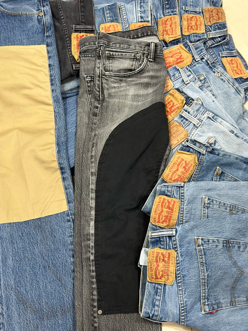 Reworked Levi's 501 Double Knee – Creed Vintage